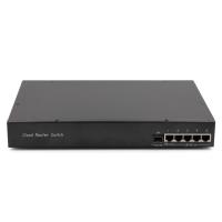 China Mikrotik RB960PGS hEX PoE 5 Port Gigabit Switch 60W 1 SFP Port 800MHz CPU for sale