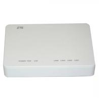 China ZTE 6W Gigabit EPON ONU Optical Modem F400 1GE 3FE FTTH SFU for sale