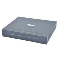 China ZTE ZXA10 F600G GPON ONT 4 Port GE Gigabit Fiber Optic 12VDC BBU for sale