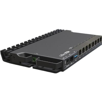 China Mikrotik RB5009UG+S+IN 9 Port 10G Router 1x10G SFP+ 1x2.5G 7x1G ROS for sale