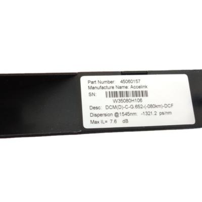 China Dispersion Compensation Fiber Optic Module DCM G652 80km LC Interface Low Insertion Loss for sale