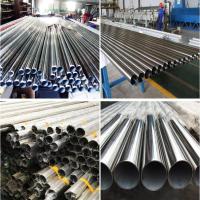 China Polished Seamless Stainless Steel Pipe 201 304 316 Custom Thick Tube 2500mm for sale