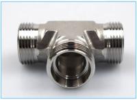 China JIS SS Pipe Fittings Three Way Elbow Connector 4mm to 38mm ODM OEM for sale