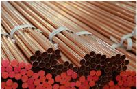 China ASTM C12000 Annealed Copper Tubing 6mm to 2500mm Round Pipe for Heat Exchangers for sale