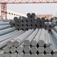 China ISO9001 ERW Galvanized Steel Pipe 50mm OD Q195 Q235 Q345 1-12m Length for sale
