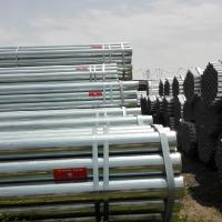 China ISO9001 ERW Galvanized Steel Pipe 50mm OD Q195 Q235 Q345 1-12m Length for sale