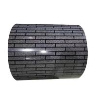 China S350GD S550GD Color Coated Galvanized Steel Coil ASTM A755M PPGI 0.12-3.0mm for sale