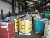China S350GD S550GD Color Coated Galvanized Steel Coil ASTM A755M PPGI 0.12-3.0mm for sale