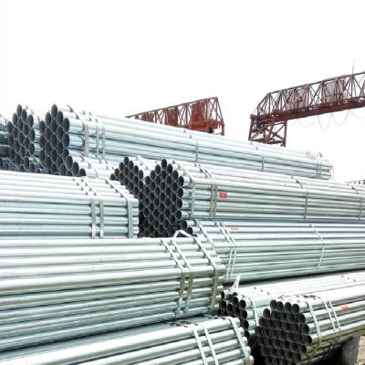 China TISCO Hot Dip Galvanized Round Steel Pipe Q195 Q235 20mm OD 1.2-12mm Thickness for sale