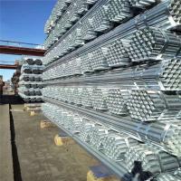 China TISCO Hot Dip Galvanized Round Steel Pipe Q195 Q235 20mm OD 1.2-12mm Thickness for sale