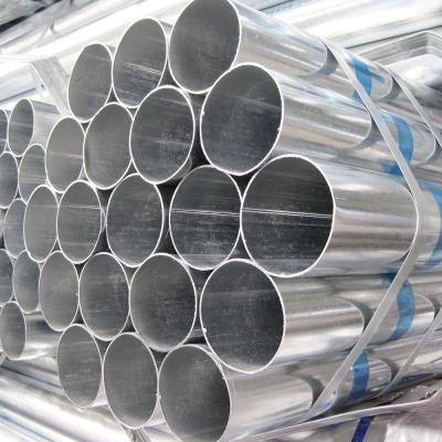 China Pre Galvanized Round Pipe 2 Inch 60.3mm ERW Mild Steel Pipe 1.5mm-4.0mm Wall for sale