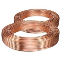 China ASTM B280 Heating Copper Pipe Soft Temper Pancake Coil In Refrigeration for sale
