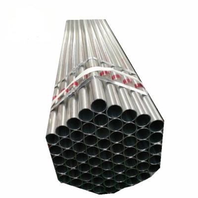 China ERW GI Steel Pipe 50mm Round Mild Steel Tube A36 SS400 ST372 6m Length for sale