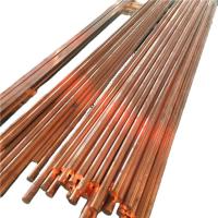 China ASTM B88 B837 B306 Copper Wire Rod 8mm C1100 Copper Flat Busbar for sale