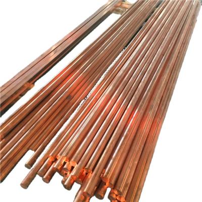 China ASTM B88 B837 B306 Copper Wire Rod 8mm C1100 Copper Flat Busbar for sale