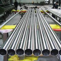 China ASTM AISI 304 316L Seamless Stainless Steel Pipe 25mm OD Polished Round Tubing for sale