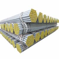 China BS 1387 Hot Dipped Galvanized Round Steel Pipe 6 Inch ASTM A53 20mm-508mm OD for sale