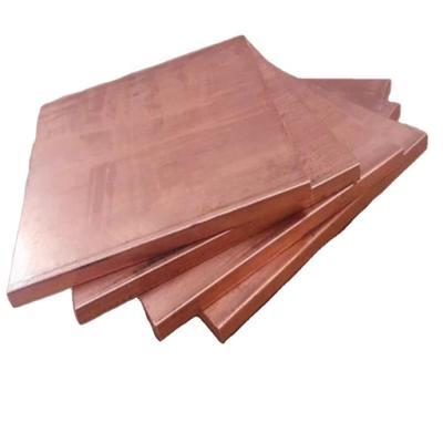 China Pure Copper Plate C11000 C12000 C12200 0.1mm-200mm Thickness 20-2500mm Width for sale
