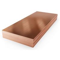 China C1100 C1220 4ftX8Ft Flat Copper Plate Sheet 0.5mm 3mm 5mm Thick for sale