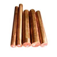 China TISCO C10200 C11000 Pure Copper Rod 3mm-500mm Round Copper Bar 99.9% Cu for sale