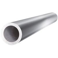 China Customized 1.2mm Thick 28mm OD Aluminum Tube Cylindrical Profile Industrial Pipe for sale