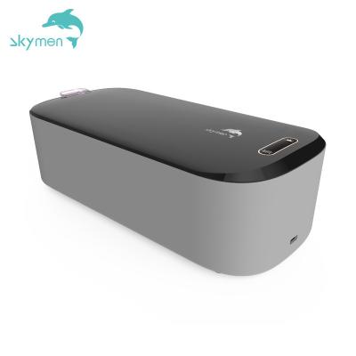 China 40KHz 450ml Ultrasonic Glasses Cleaner with SUS304 Basket and Lid for sale