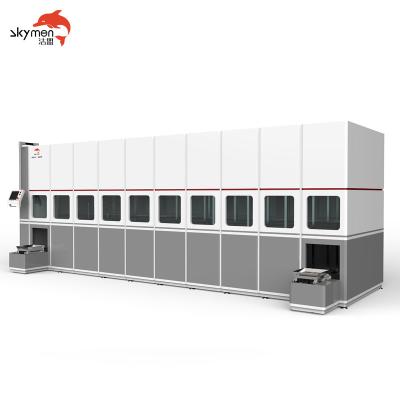 China PLC Control Automated Ultrasonic Cleaner LED Display With Robotic Arm for sale