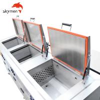 China Skymen JP-3288GH 960L Three Tank Industrial Ultrasonic Cleaner Baths SUS316 7200W for sale
