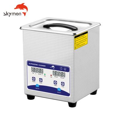 China 2L Digital Ultrasonic Parts Cleaner 60W 40KHz JP-010S for Jewelry Lab Industrial Use for sale