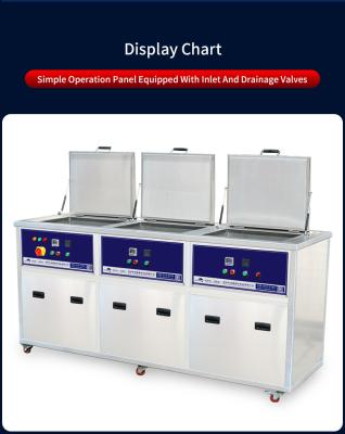 China Industrial Ultrasonic Cleaner 99L 3000W 60pcs Transducers for DPF Car Parts Cleaning for sale
