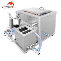 China 360L Industrial Ultrasonic Parts Cleaner Stainless Steel Tank 3600W Adjustable Power for DPF Engine Cleaning for sale