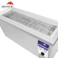China Skymen Digital Heating Industrial Ultrasonic Cleaner 38L to 540L Stainless Steel Tank for sale