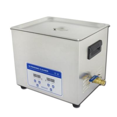 China 10L Ultrasonic Cleaning Machine 300x240x150mm Tank 240W Digital Heater Timer for sale