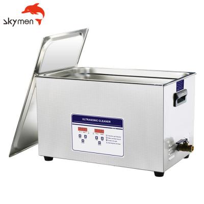 China 30L Benchtop Ultrasonic Cleaner Slope Touch Control Panel With Digital Timer / Heater for sale