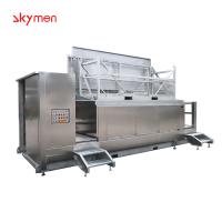 China 2000L Industrial Ultrasonic Cleaner 96kW Heavy Mineral Heat Exchanger Cleaning Bath for sale