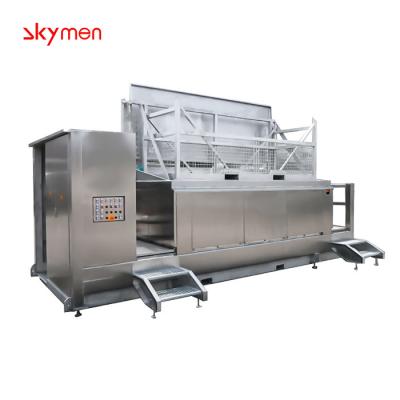 China 2000L Industrial Ultrasonic Cleaner 96kW Heavy Mineral Heat Exchanger Cleaning Bath for sale