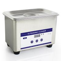 China Mini Stainless Steel Ultrasonic Jewelry Cleaner Tank 42KHz 800mL 50W for sale