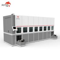 China Fully Automatic Vacuum Hydrocarbon Ultrasonic Cleaning Machine 540L 5400W for Aircraft Parts for sale
