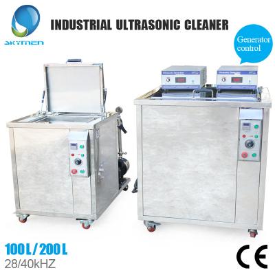 China Industrial Ultrasonic Cleaning Machine 500L 40kHz Stainless Steel Tank for Auto Parts for sale