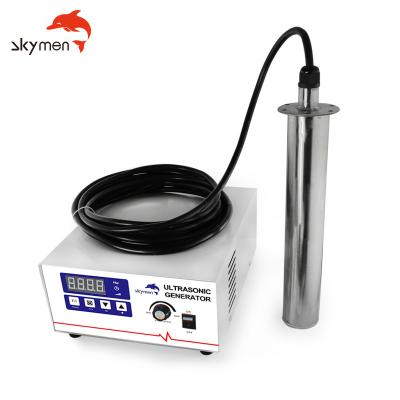 China Submersible Ultrasonic Transducer Tube SUS304 316 28 40KHz 900W 57x750mm for sale