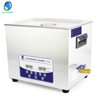 China JP-040T 10L Digital Ultrasonic Cleaner 240W Degas Commercial Jewelry Cleaner for sale