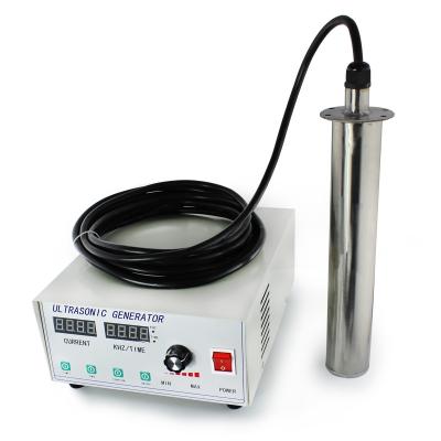 China 316L Ultrasonic Submersible Transducer Generator 1800W 40kHz Immersion Level Transducer for sale