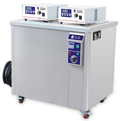 China Industrial Ultrasonic Cleaner 400L 1440W-3600W Digital Car Parts Engine Cleaner for sale