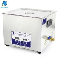 China 15L 360W Ultrasonic Cleaner for Carburetor Engine Parts Stainless Steel Tank for sale