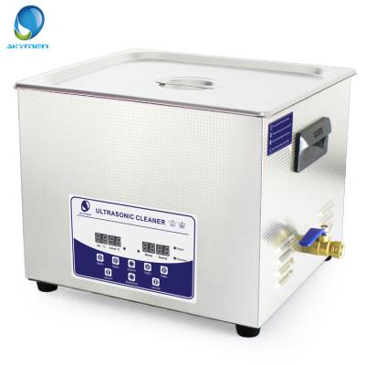 China 15L 360W Ultrasonic Cleaner for Carburetor Engine Parts Stainless Steel Tank for sale