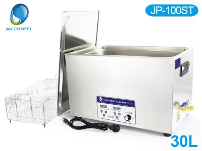 China 30L LCD Display Ultrasonic Cleaner 600W Stainless Steel Surgical Instrument Cleaner for sale