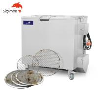 China Stainless Steel SUS304 Canteen Kitchen Soak Tank 250L with Heater and Adjustable Timer 1-99Min for sale