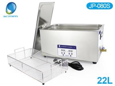 China 22L 480W Table Top Ultrasonic Cleaner Stainless Steel for Circuit Boards Auto Parts for sale