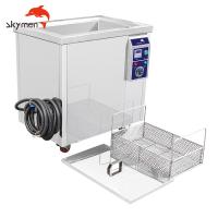 China Skymen JP-180ST Industrial Ultrasonic Cleaner 53L 900W for Auto Parts Engine Cleaning for sale