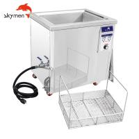 China Industrial Ultrasonic Cleaning Machine 77L 1200W for Hardware Parts Oil and Dust Removal for sale
